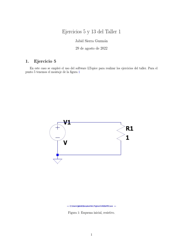 Ejercicios Resueltos de Circuitos Electricos AC | PDF