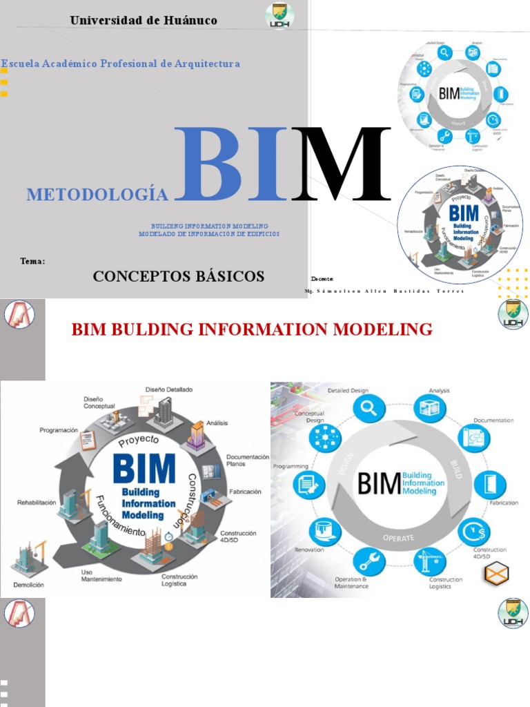 Metodologia BIM UDH Clase 01 | PDF | Modelado de información de construcción | Autodesk Revit