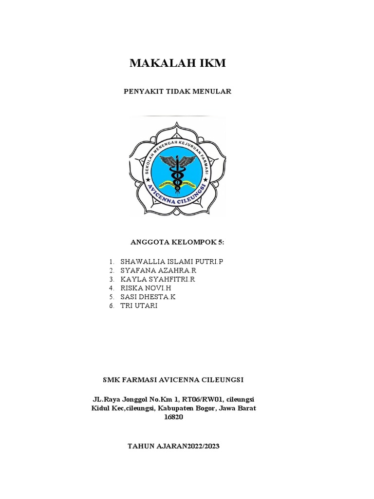 Makalah Ikm | PDF