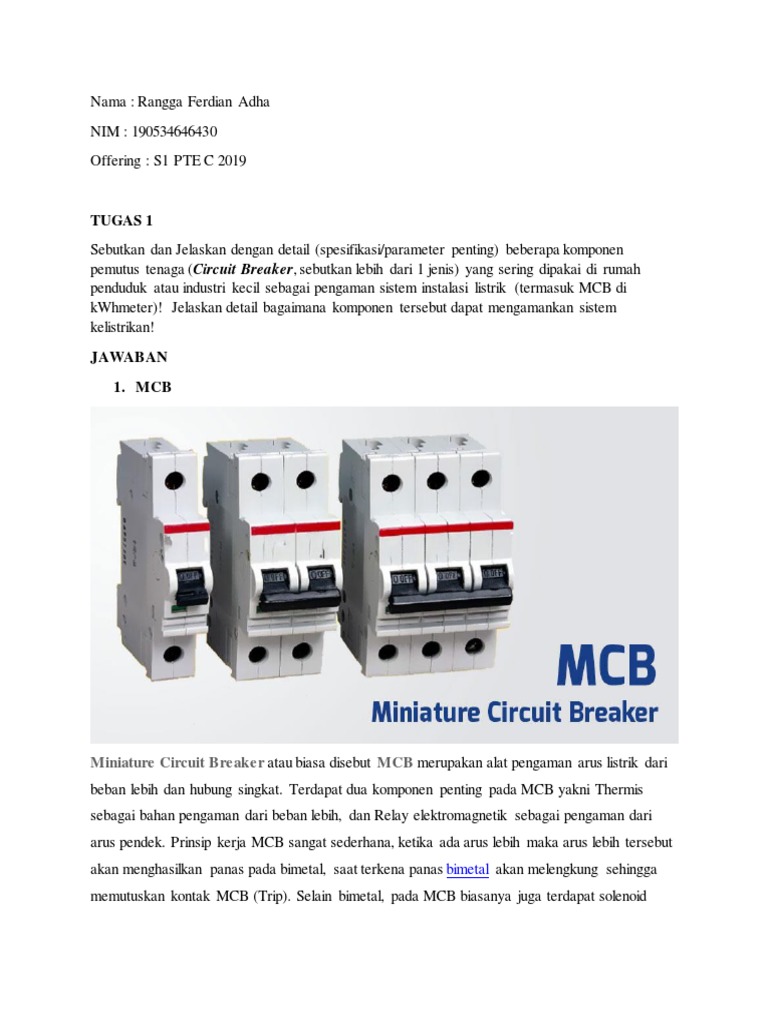 GSP Pemutus Tenaga Listrik | PDF