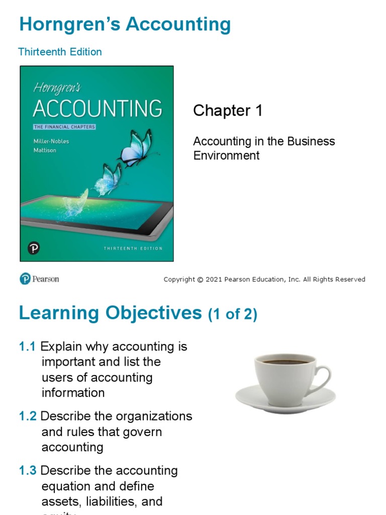 Horngren Fin13 F01 | PDF | Equity (Finance) | Financial Statement