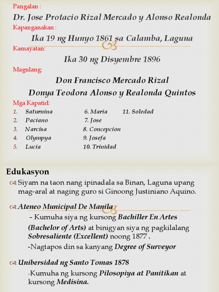 Jose Rizal | PDF