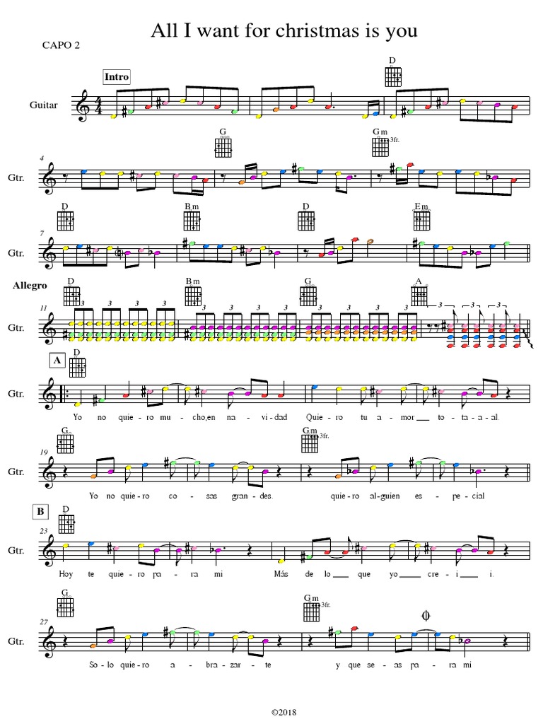 All I Want For Christmas | PDF