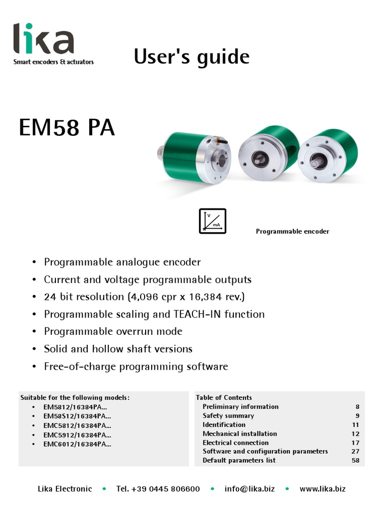 Man Em58 Pa e | Download Free PDF | Electrical Connector | Power Supply