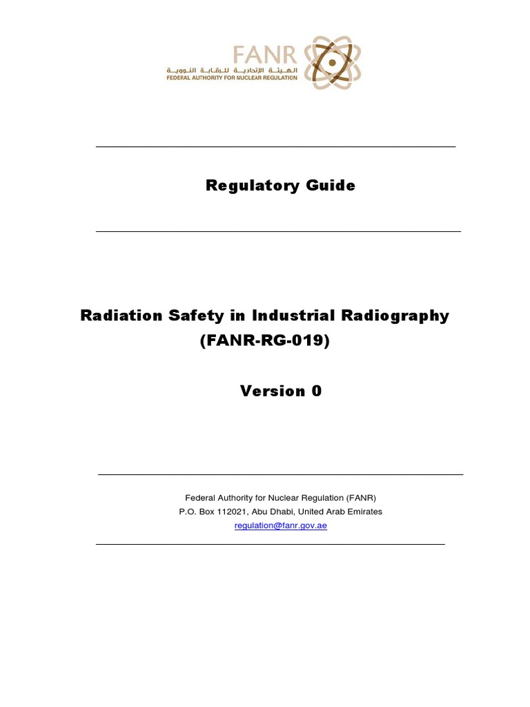 Radiation Safety in Industrial Radiography | PDF | Dosimetry | Radiography