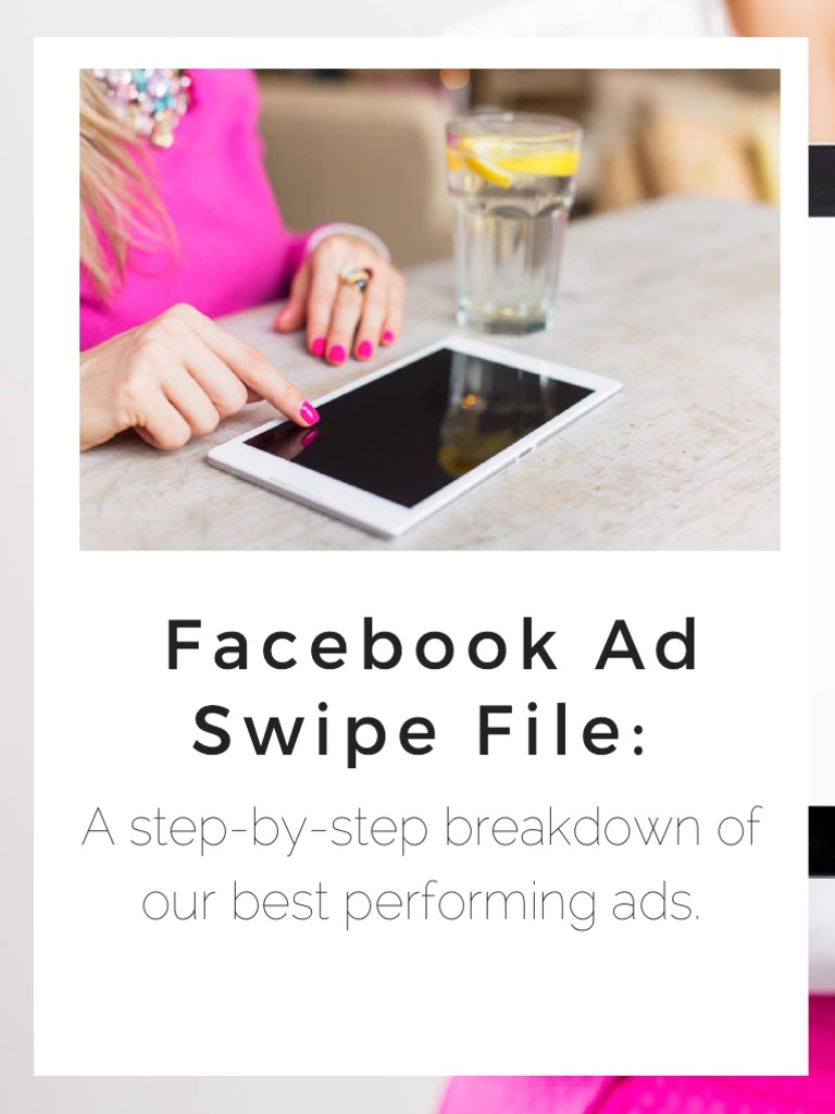 Facebook Ad Swipe File Guide | PDF | Facebook | Mass Media
