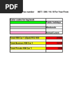 Etax Car Logbook Template Updated PDF | PDF | Vehicles | Transport