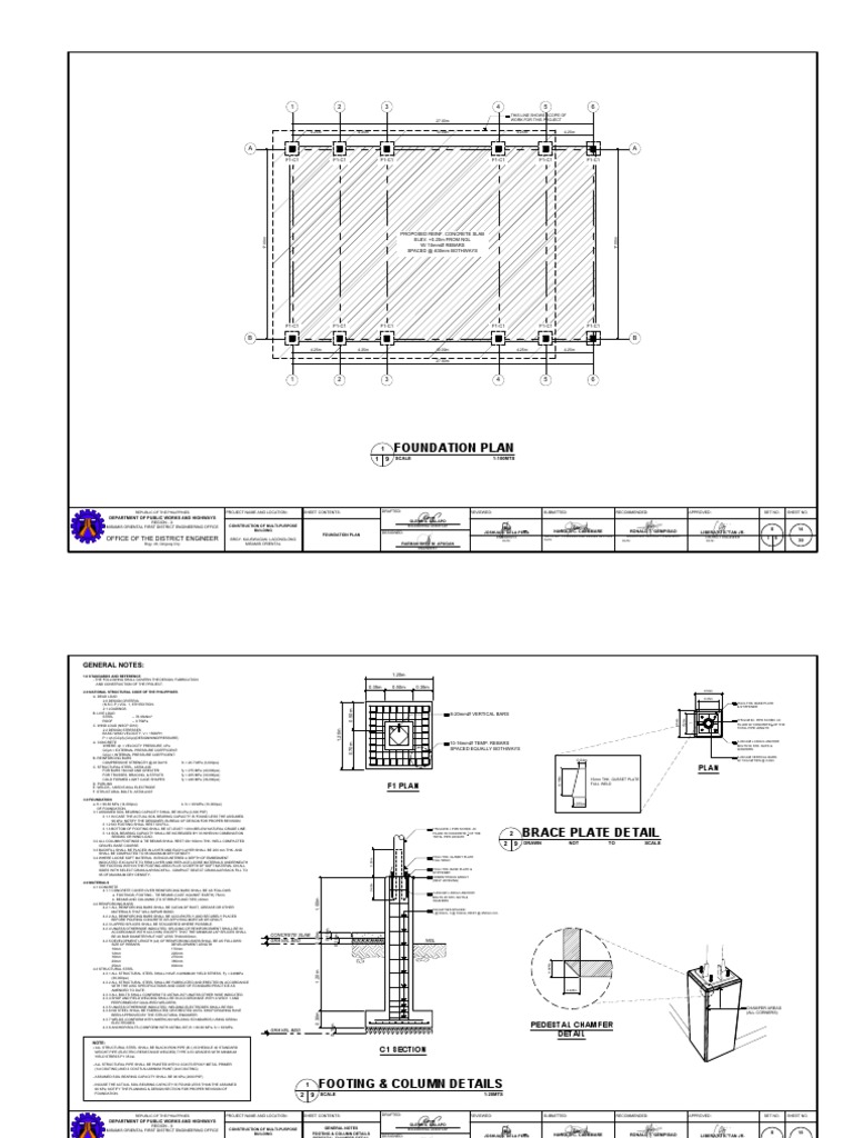 DPWH Structural 01 | PDF | Structural Steel | Economic Sectors
