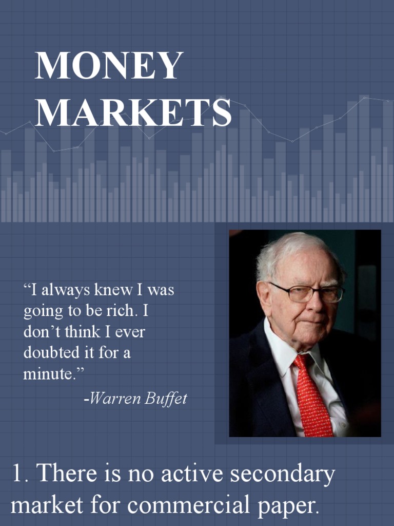 Money MArket | PDF | United States Treasury Security | Repurchase Agreement