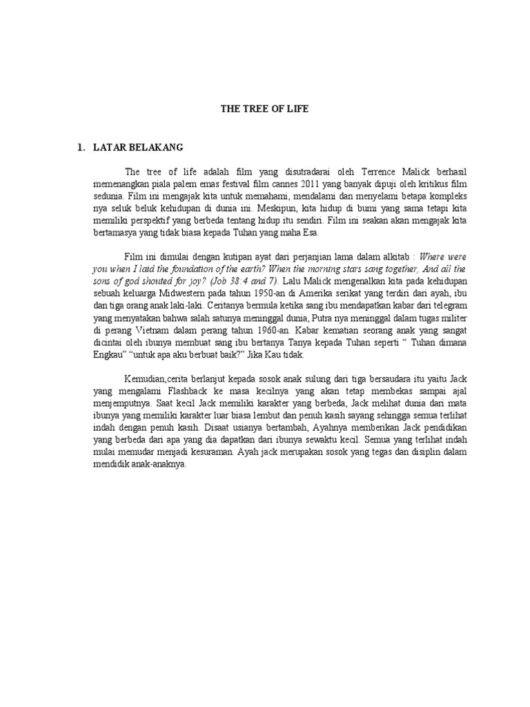 The Tree of Life | PDF