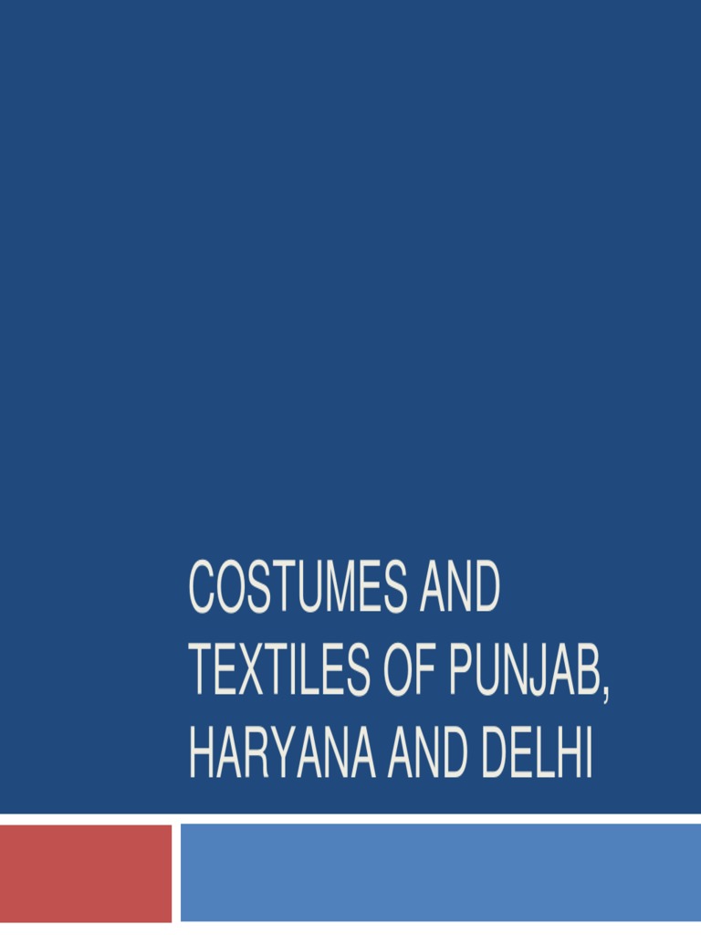 Punjab | PDF | Clothing | Softlines (Retail)