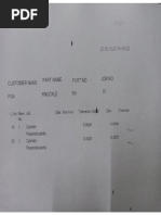 Flatness & Surface Finish - Inspection Report | PDF