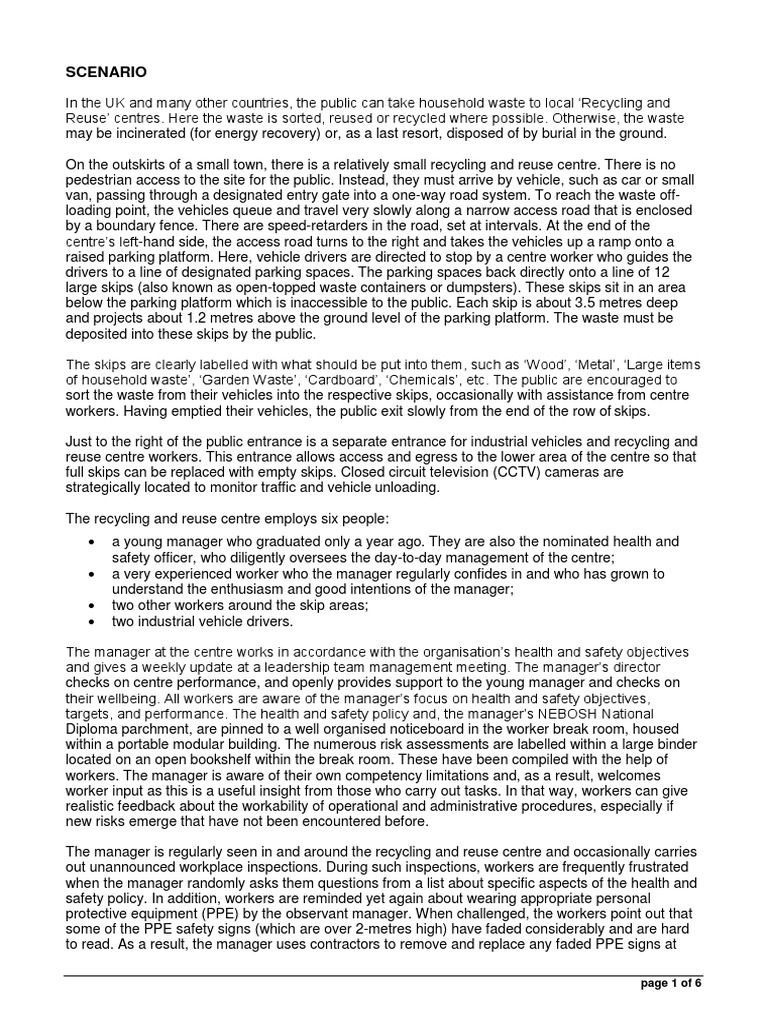 IG1 Mock Test QP | Download Free PDF | Occupational Safety And Health ...