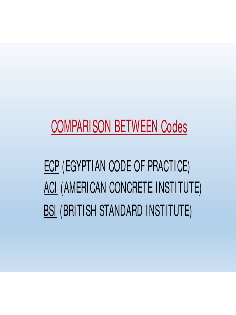 Comparison Between Codes | PDF