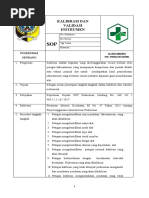 Sop Pemeliharaan Dan Kalibrasi Peralatan Medis | PDF