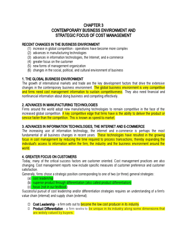 Lesson 3 | PDF | Strategic Management | E Commerce