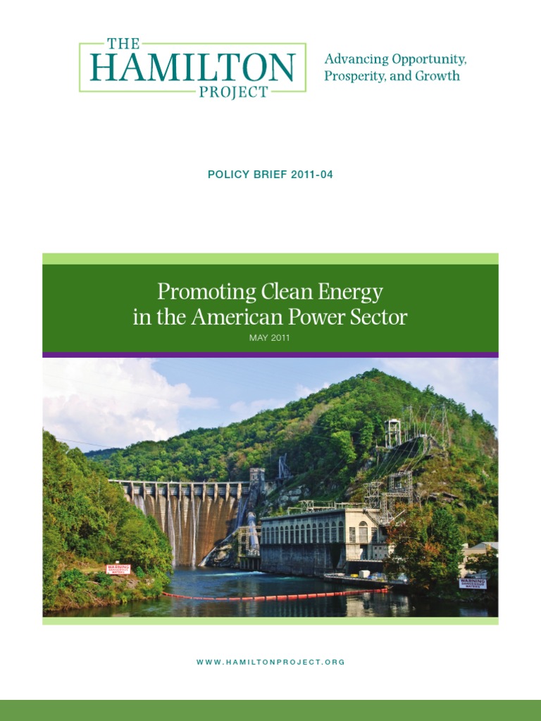 Promoting Clean Energy in The American Power Sector | PDF | Renewable ...