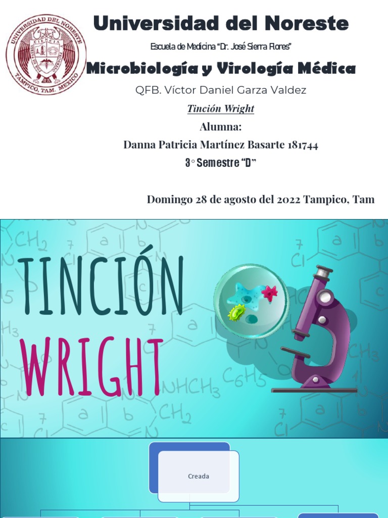 Tinción de Wright: Pasos y Usos | PDF | Tinción | Química
