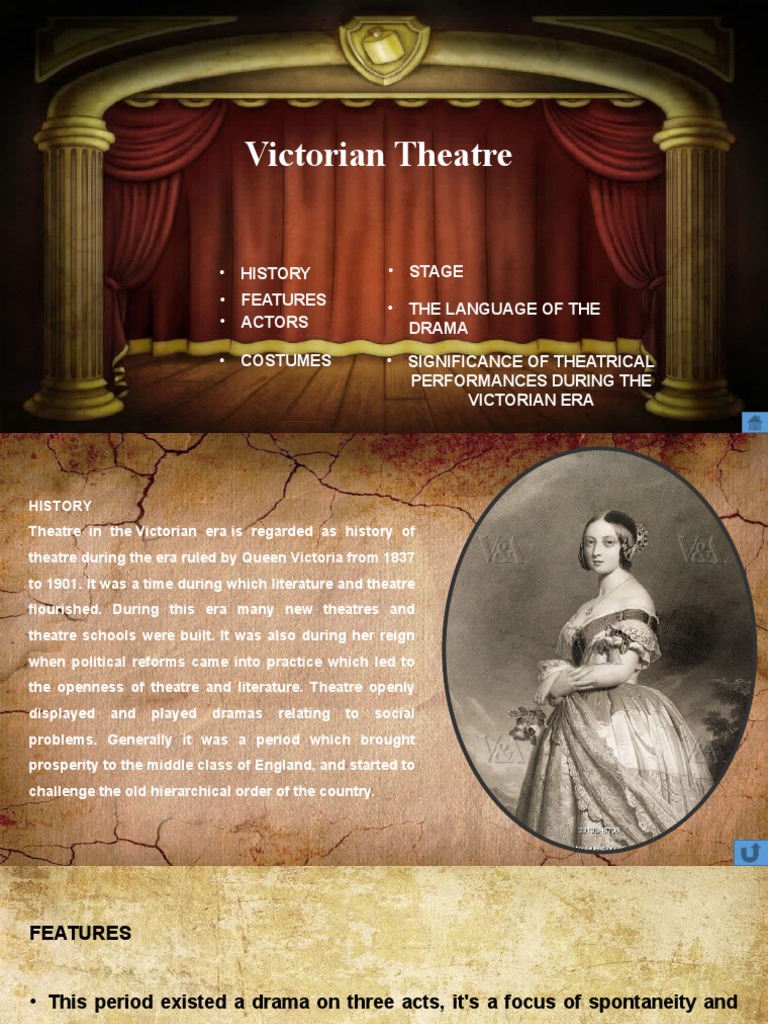 Victorian Theatre | PDF | Actor | Victorian Era