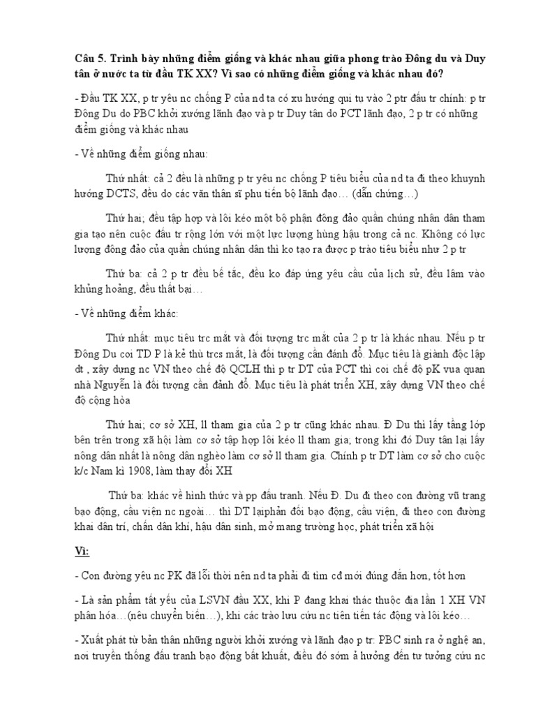 BT PTYN ĐẦU TK20 | PDF