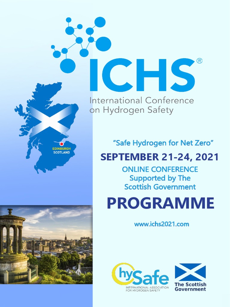 ICHS 2021 Programme | PDF | Hydrogen | Chemistry