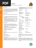 Technical Data Sheet Masterbrace 2200 | PDF | Concrete | Epoxy