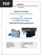 Gravity Test Method for Drainage Pipes | PDF | Technology & Engineering