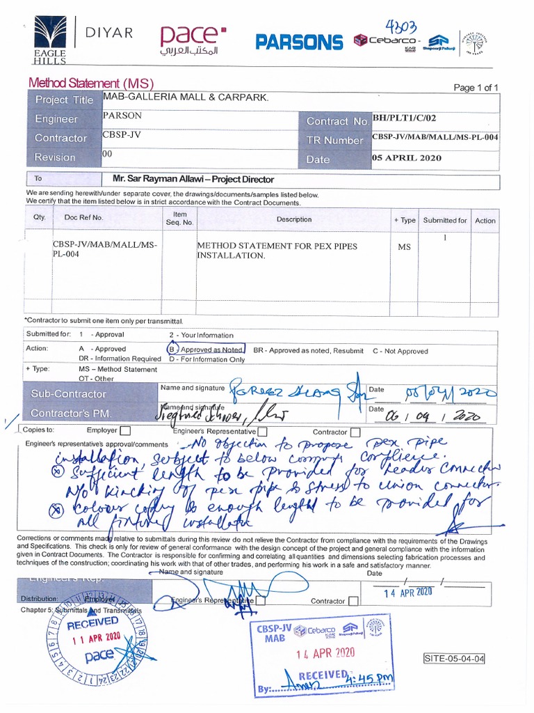 Cbsp-Jv-Mab-Mall-Ms-Pl-004 B | PDF