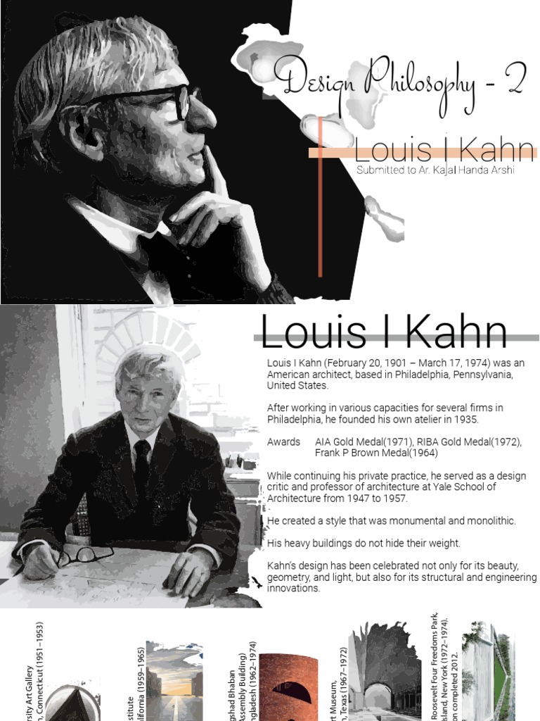 Louis I Kahn | PDF