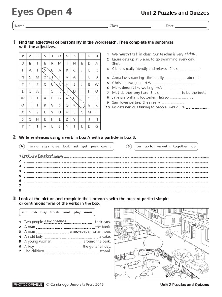 Unit 2 - Puzzles and Quizzes | PDF | Language Families | Linguistic ...