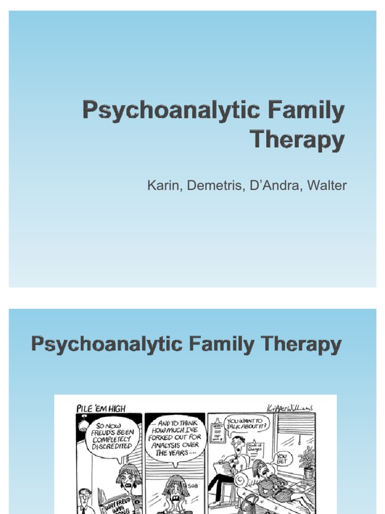 Psychoanalytic Family Therapy | Object Relations Theory | Psychoanalysis