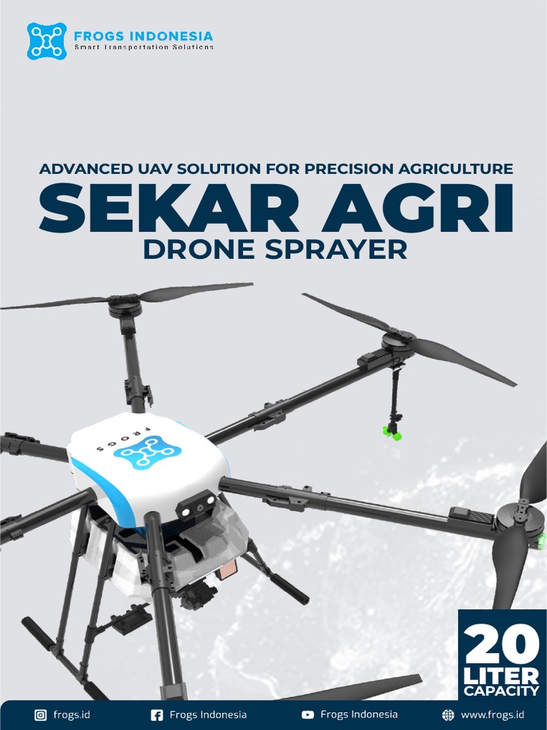 Brosur Sekar Agri 20 Liter V2 | PDF | Unmanned Aerial Vehicle