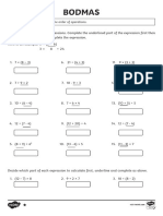 Math Practice: MDAS Worksheet | PDF