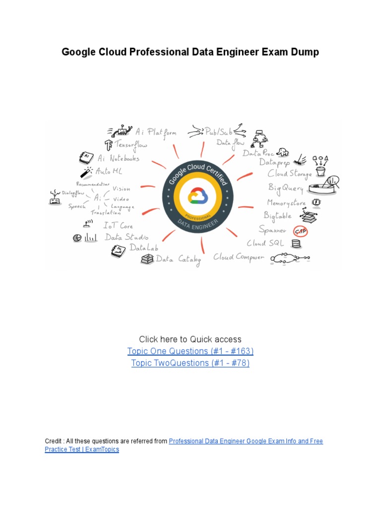 PDE Exam Dump 3 | PDF | Cloud Computing | Databases