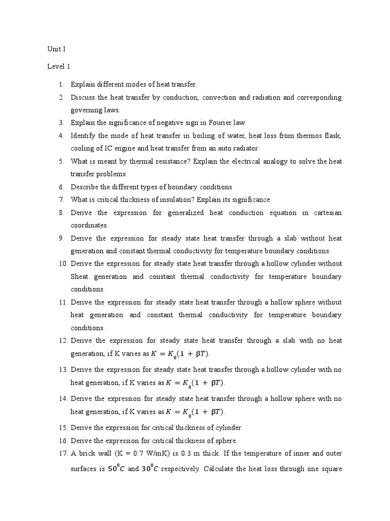 HT QB A2 | PDF | Boundary Layer | Heat Transfer
