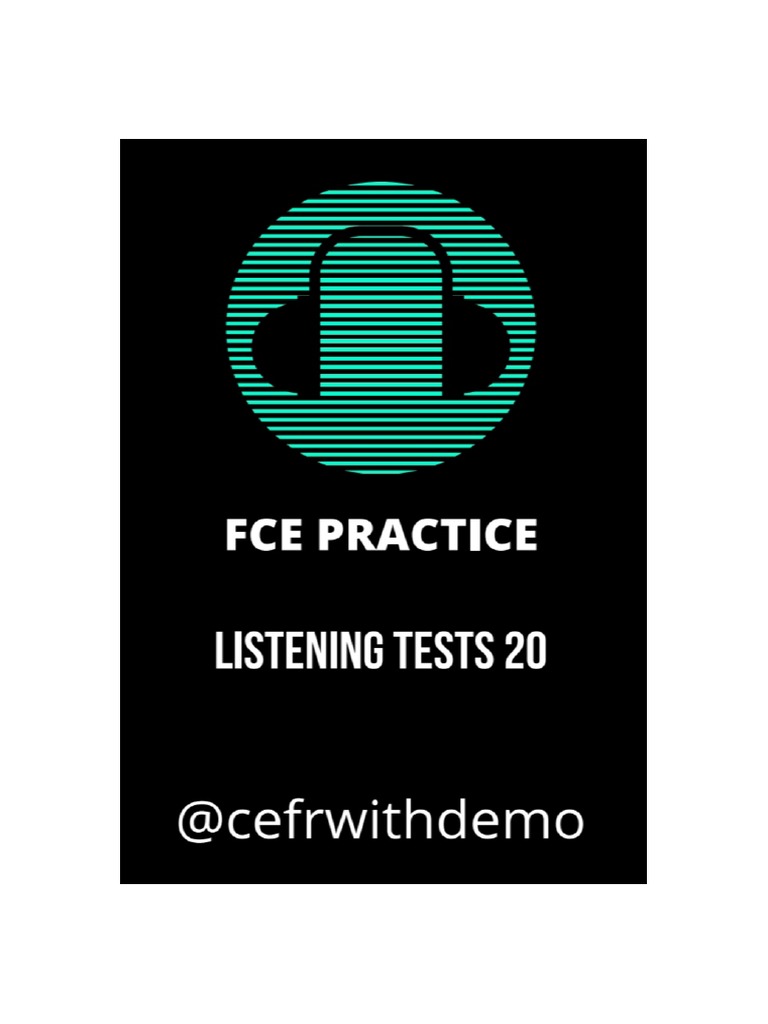 FCE LISTENING TESTS 20-New | PDF