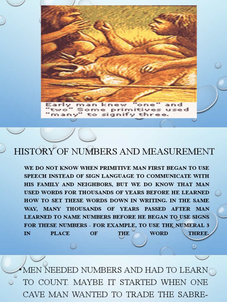History of Numbers and Measurement | PDF | Foot (Unit) | Observation