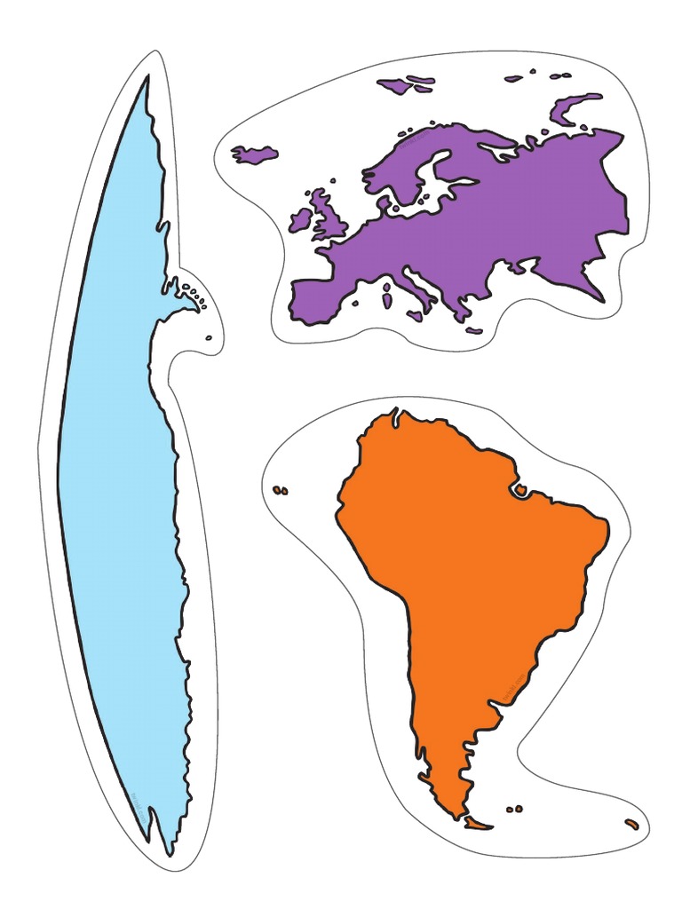 World Map Cut-Outs | PDF