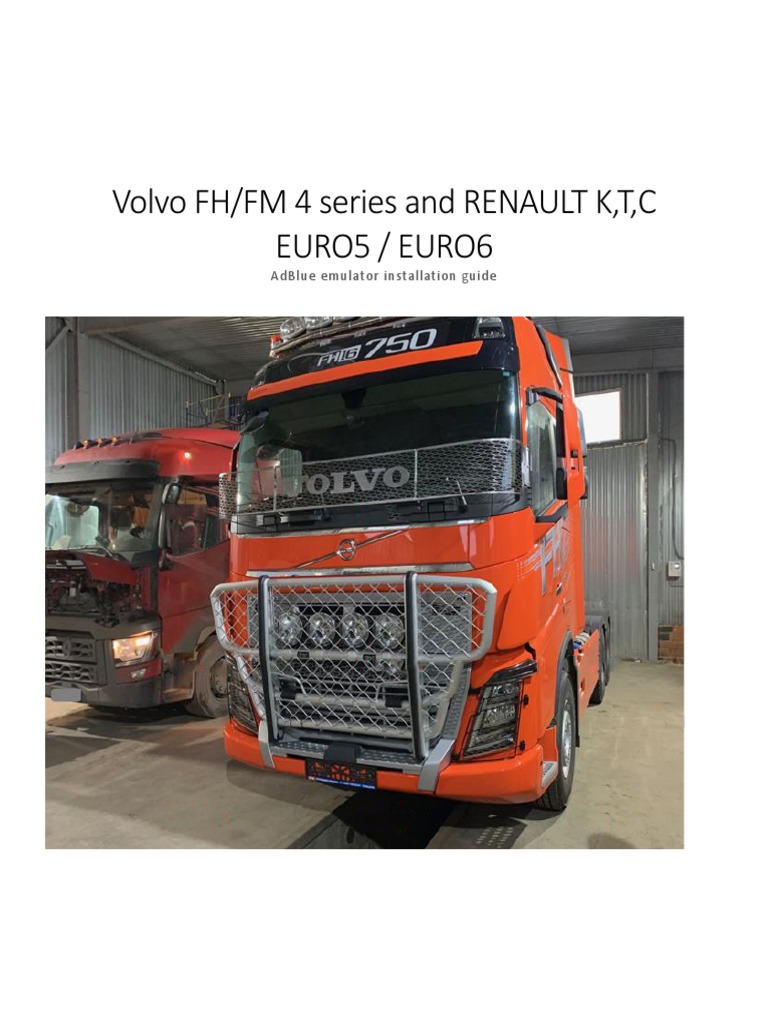Volvo FH/FM Euro5/6 AdBlue Emulator Guide | PDF | Electrical Connector ...
