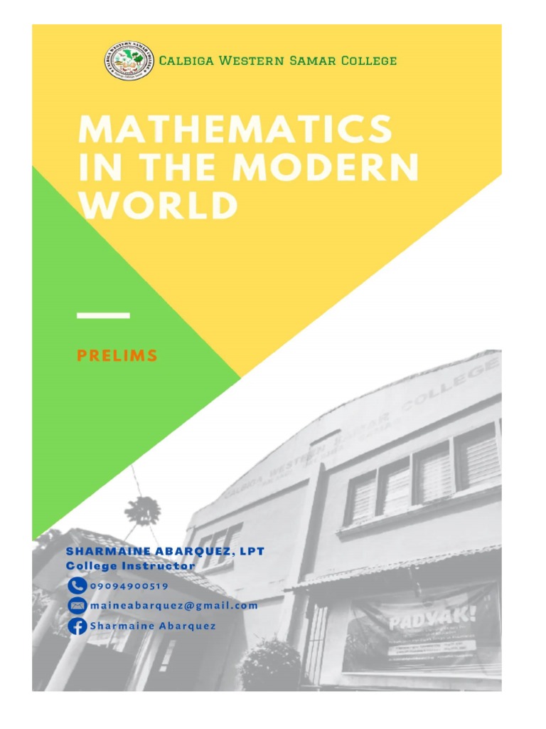 GE4 MMW Module 1 | PDF | Mathematics | Proposition