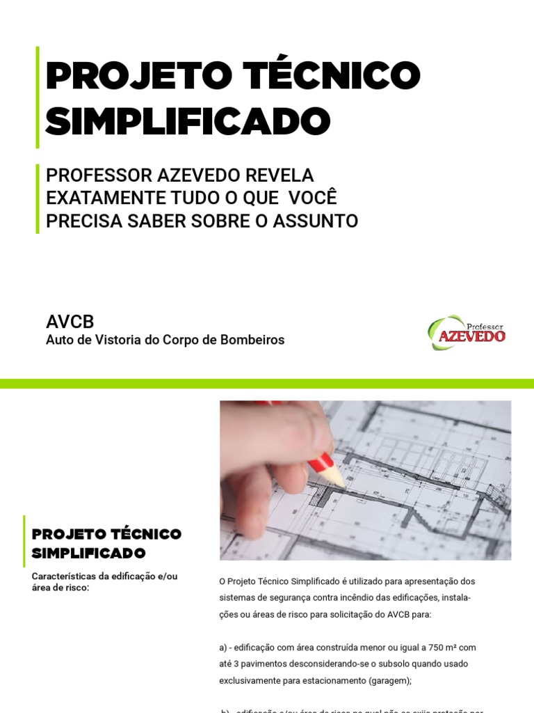 Ebook Projeto Técnico Simplificado | PDF
