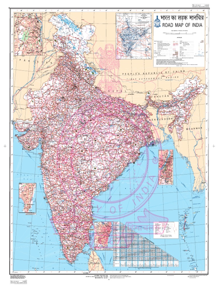 Document-1216-Road Map India 11th Edition | PDF