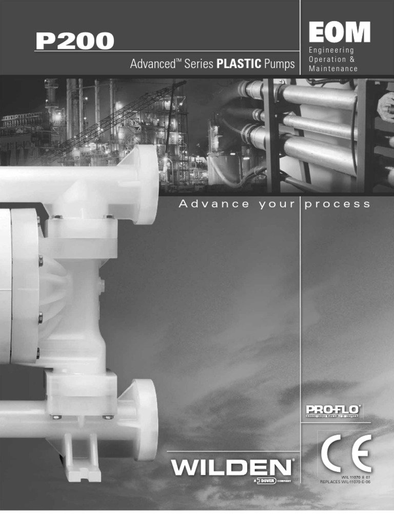P200 Adv PLS Eom 07 | PDF | Pump | Valve