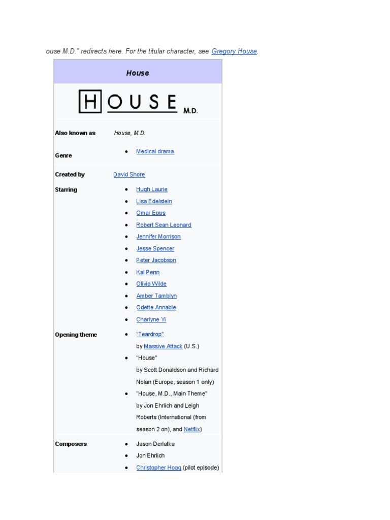 Facts About House | PDF