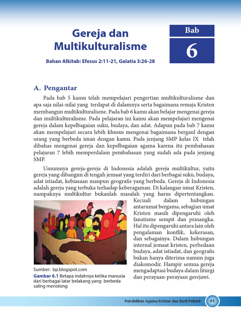 Gereja Dan Multikulturalisme | PDF