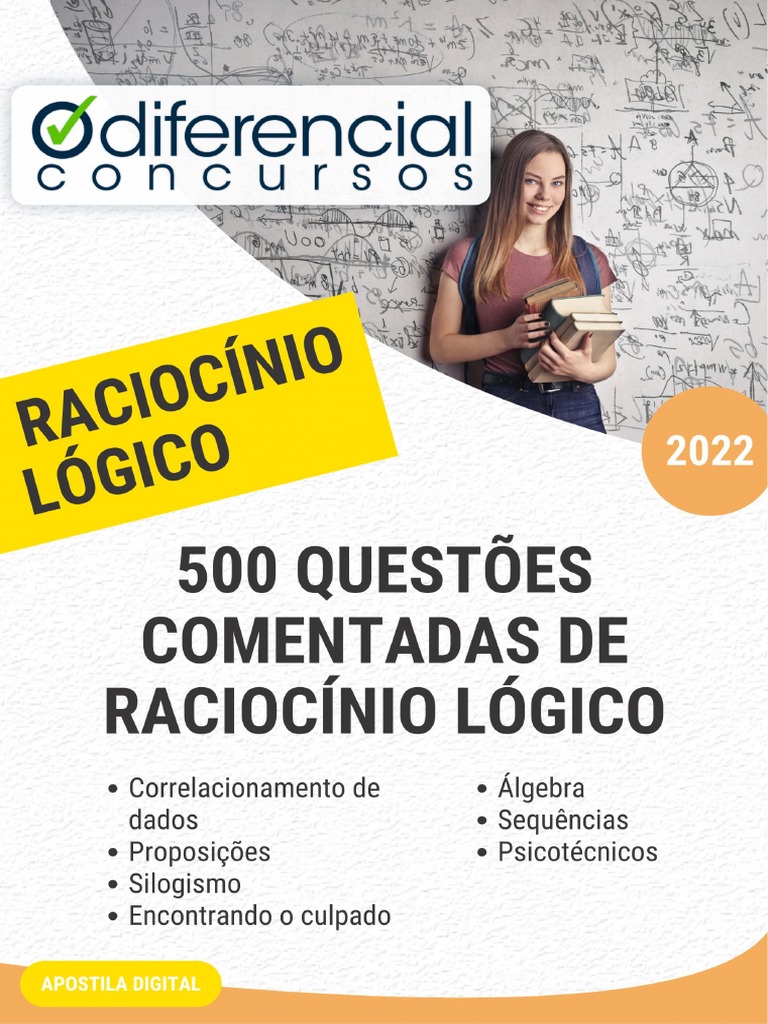 500 Questoes Comentadas de RACIOCINIO LOGICO APOSTILA MOSTRA | PDF | Lógica | Advogado