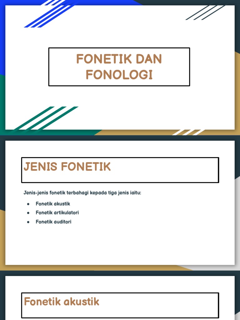 Fonetik Dan Fonologi | PDF