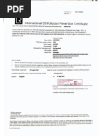 Cargo Ship Safety Construction Certificate | PDF