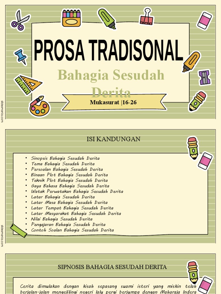 Prosa Bahagia Sesudah Derita | PDF