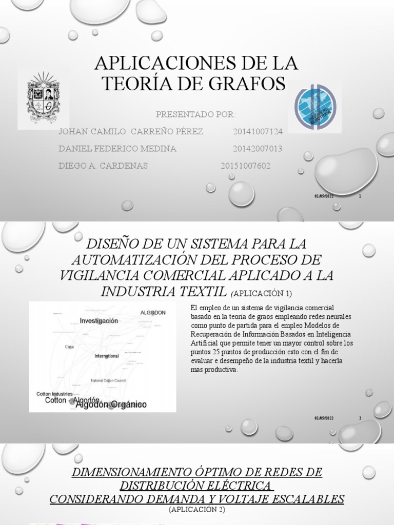 Aplicaciones de La Teoría de Grafos | PDF | Teoría de grafos | Ingenieria Eléctrica